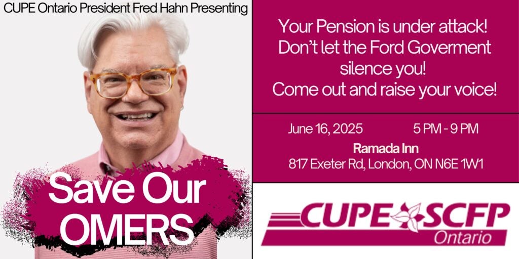 OMERS Review Presentation – CUPE LOCAL 4186